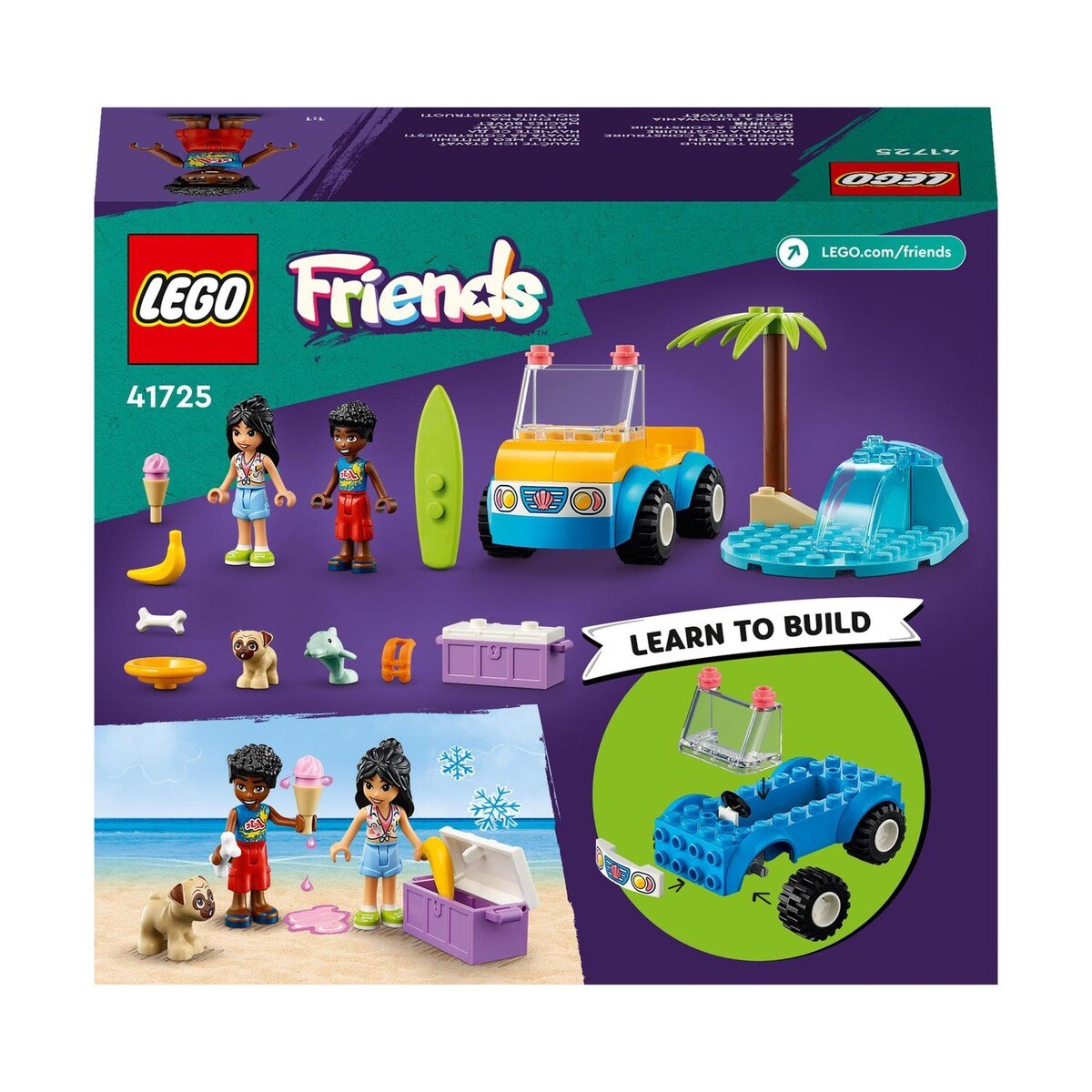 Vehículo para construir Divertido Buggy Playero LEGO Friends · LEGO ...