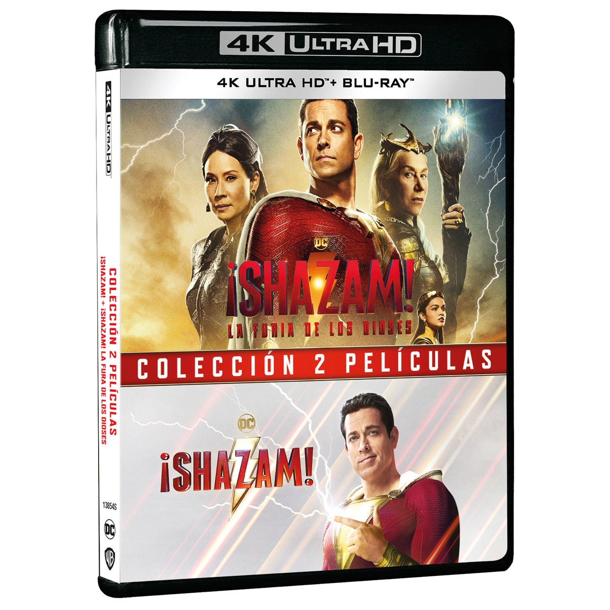 Pack ¡Shazam! 1-2 (4K Ultra HD + Blu-Ray) · Warner · El Corte Inglés