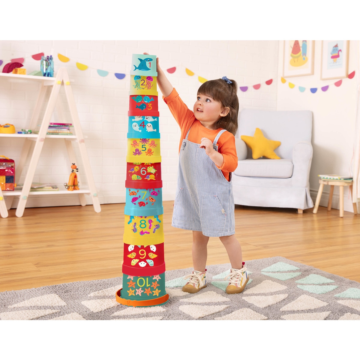 Cubos Apilables Bazillion · B.TOYS · El Corte Inglés