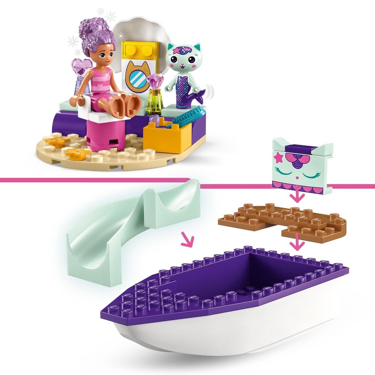 Barco y Spa de Gabby y Siregata LEGO Gabby's Dollhouse · LEGO · El ...