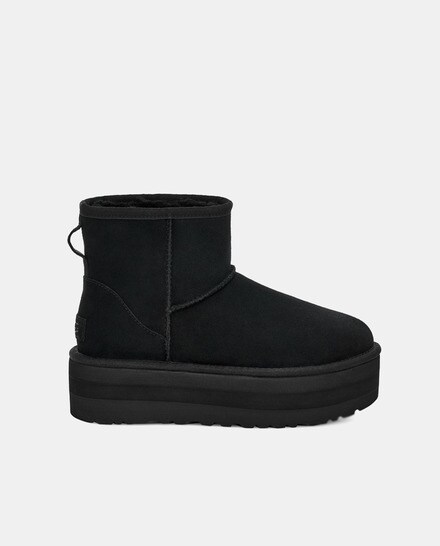 Botas Classic Mini de mujer en piel con plataforma UGG · El Corte Inglés