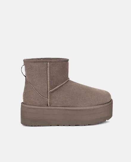 Botas Classic Mini de mujer en piel con plataforma · UGG · El Corte Inglés