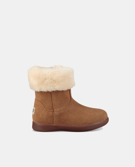 Botas Jorie de niña en piel con forro interior de pelo · UGG · El Corte ...