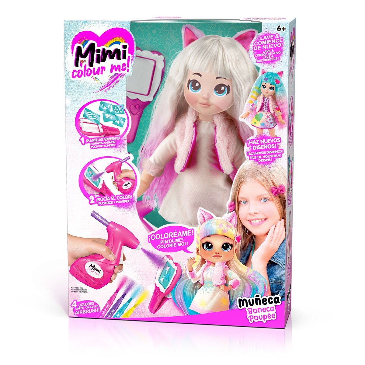 Muñeca Mimi color me · Canal Toys · El Corte Inglés