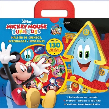 Mickey Mouse Funhouse. Maletín de cuentos, actividades y pegatinas ...