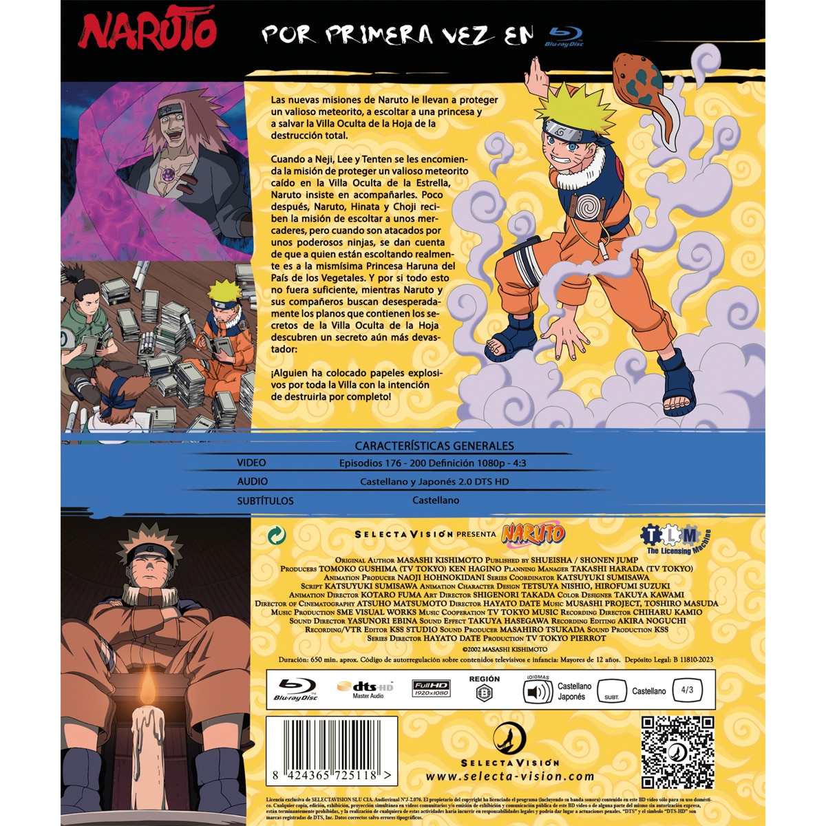 Naruto Box 8. Episodios 176 To 200 (Blu-Ray) · SELECTA VISION · El ...