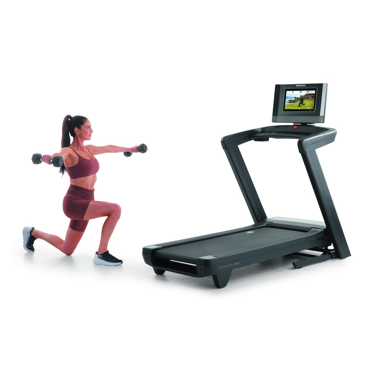 Cinta de correr Commercial 1750 NordicTrack Gris · El Corte Inglés