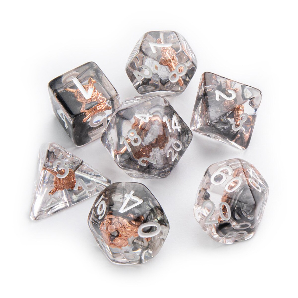 Juego de mesa Dados rol set-7 Shield&Weapons ASMODEE · Gamegenic · El ...