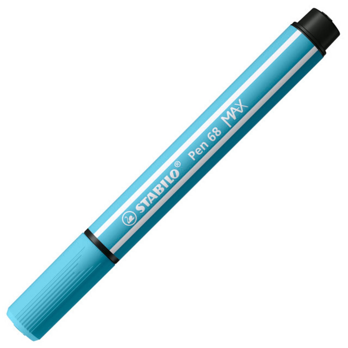 Rotulador punta biselada Pen 68 MAX STABILO azul celeste · STABILO · El ...