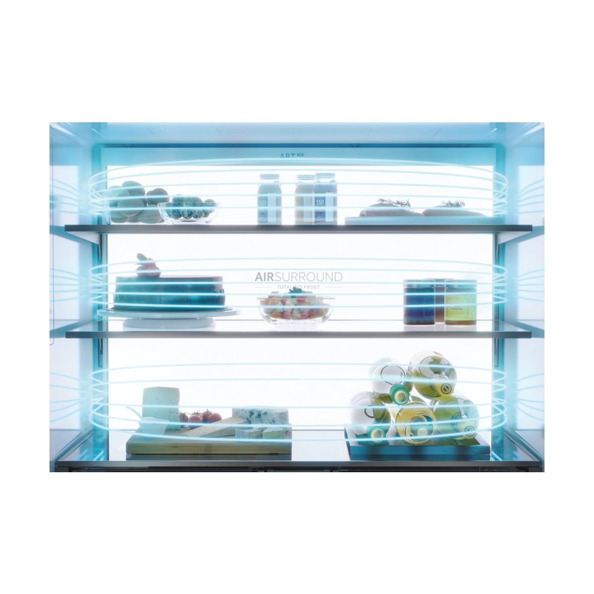 Frigorífico Americano Haier de 4 Portas HCR7918EIMB Cube 90 Series 7 No ...