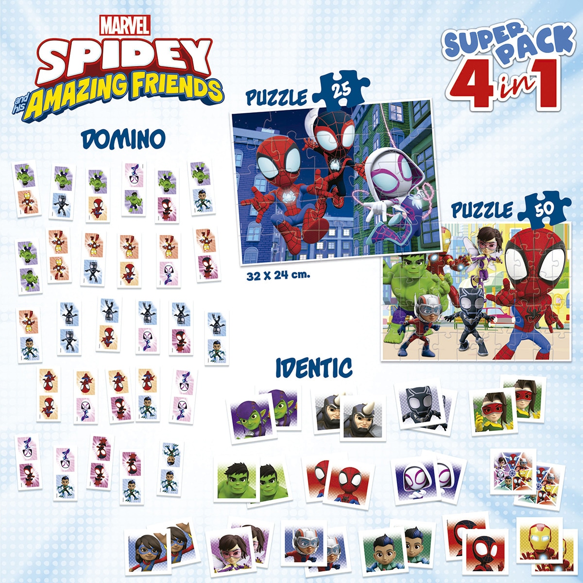 Puzzles Superpack Spidey & His Amazing Friends Educa · EDUCA · El Corte ...