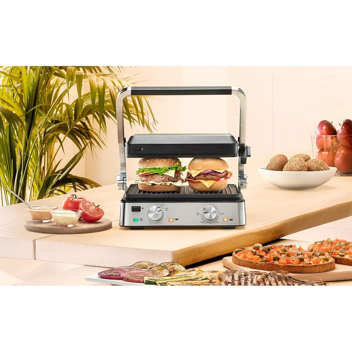 Multi Grill 7 Braun CG7020 3 en 1 y doble placa independiente · Braun ...