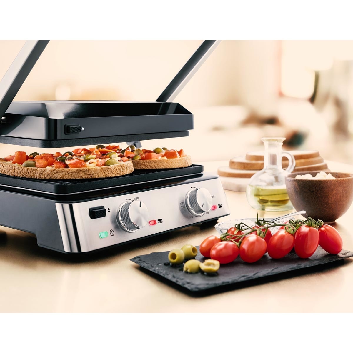 Multi Grill 7 Braun CG7020 3 en 1 y doble placa independiente · Braun ...