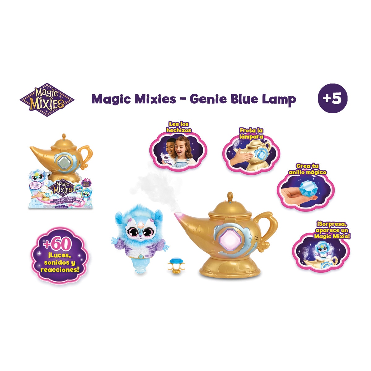 Magic Mixies Lampara Blue · My Magic Mixie · El Corte Inglés