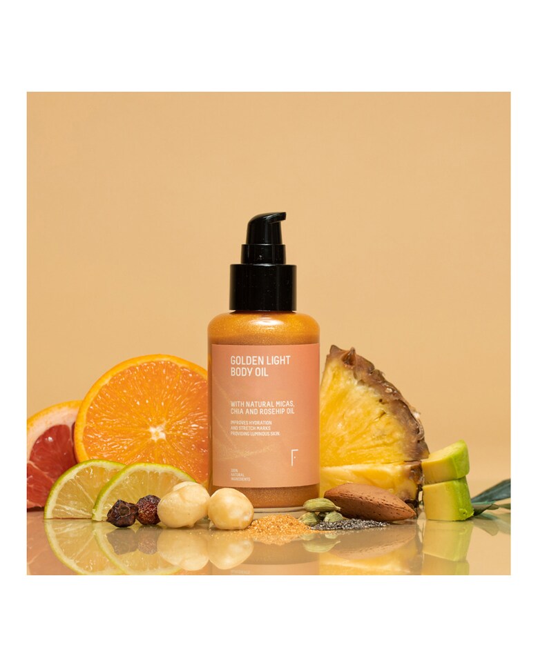 Aceite Corporal Golden Light Body Oil 100 ml Freshly Cosmetics ...