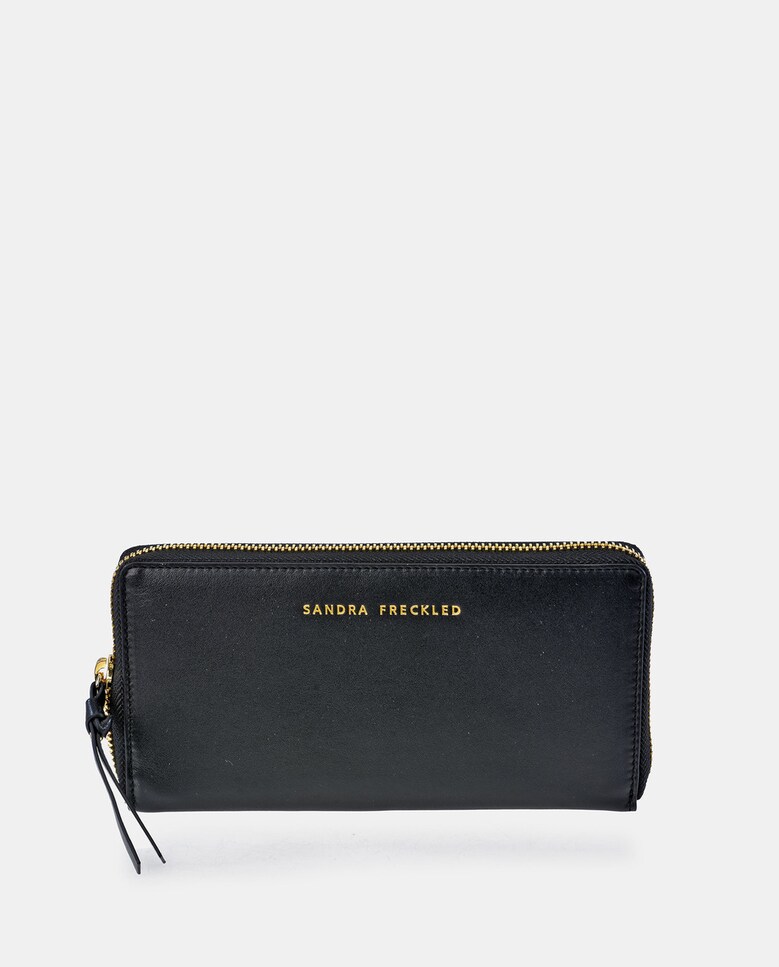 Cartera con monedero en piel grabada · Sandra Freckled · El Corte Inglés