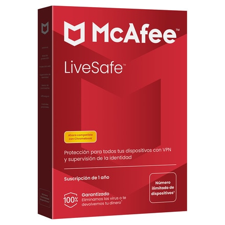 McAfee LiveSafe, Antivirus y seguridad en Internet, dispositivos ...