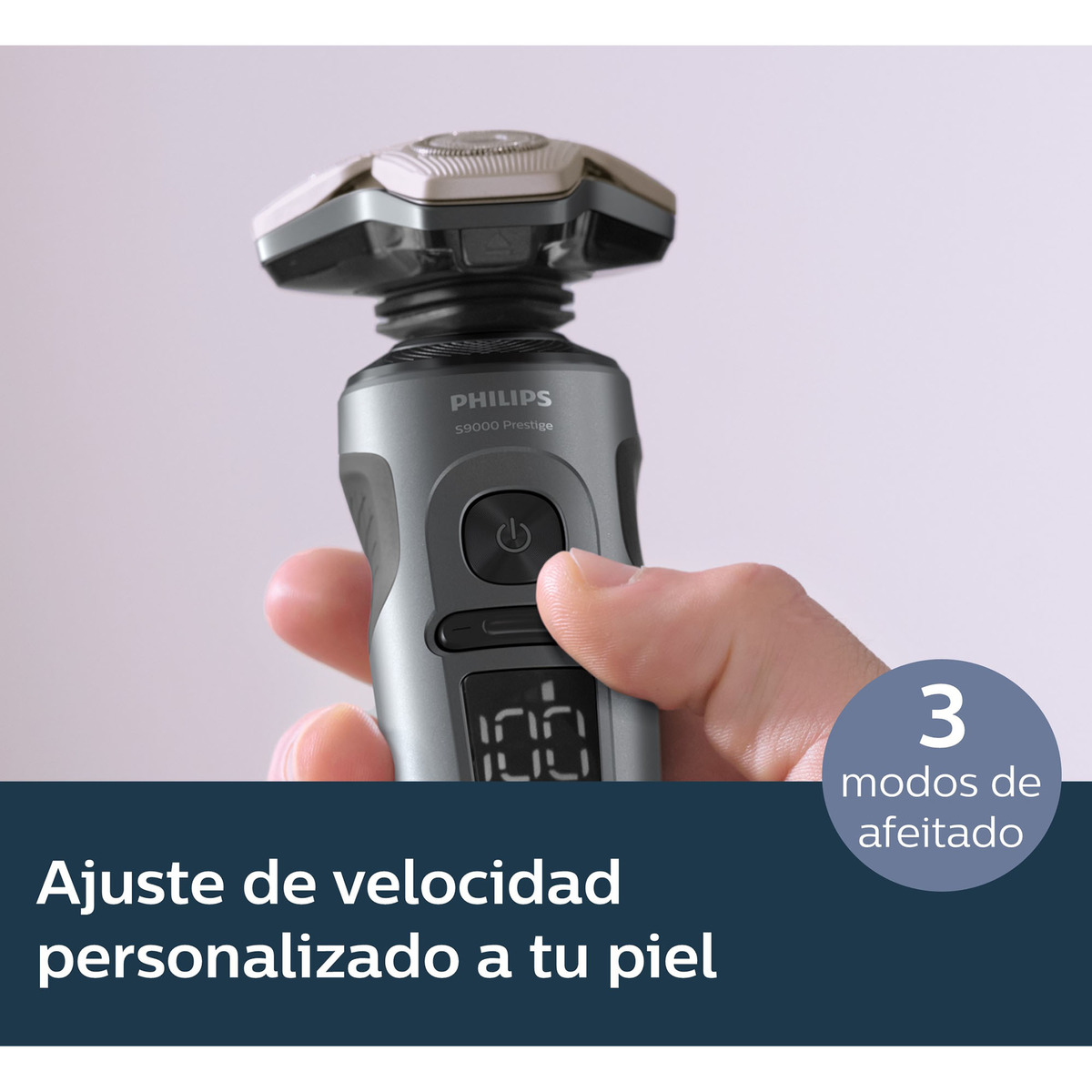 Afeitadora eléctrica Philips Serie 9000 Prestige, el mejor apurado, 60 ...