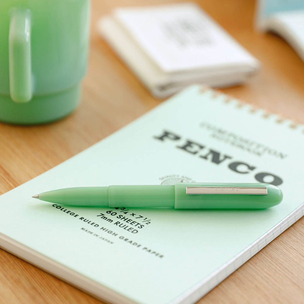 Bolígrafo Bullet 0.7 mm tinta negra base aceite Penco menta · Penco ...