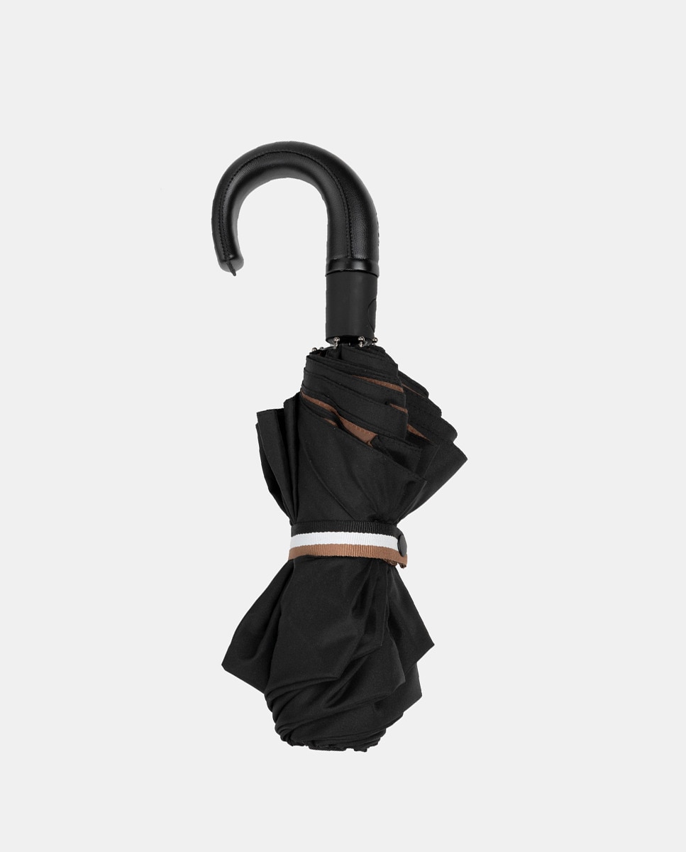 Paraguas Iconic Pocket automático plegable en negro · Boss · El Corte ...