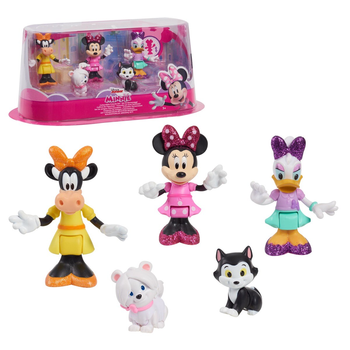 Comprar Set 5 Figuras Articuladas Minnie Mouse · Just Play Products ...