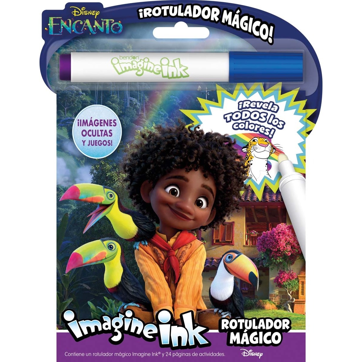 Encanto. Rotulador mágico: Libro de colorear y actividades con ...