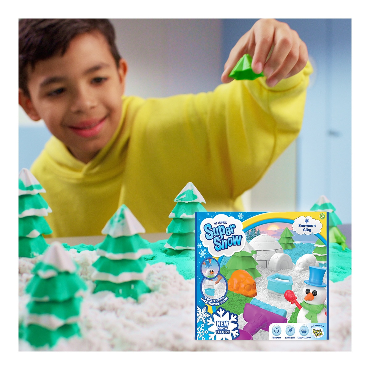 Super Sand Snow Fun Snowman City · Super Sand · El Corte Inglés