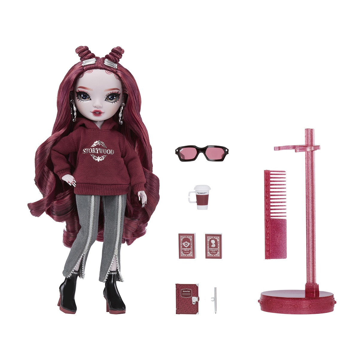 Muñeca F23 Fashion Doll Maroon Shadow High · Rainbow High · El Corte Inglés