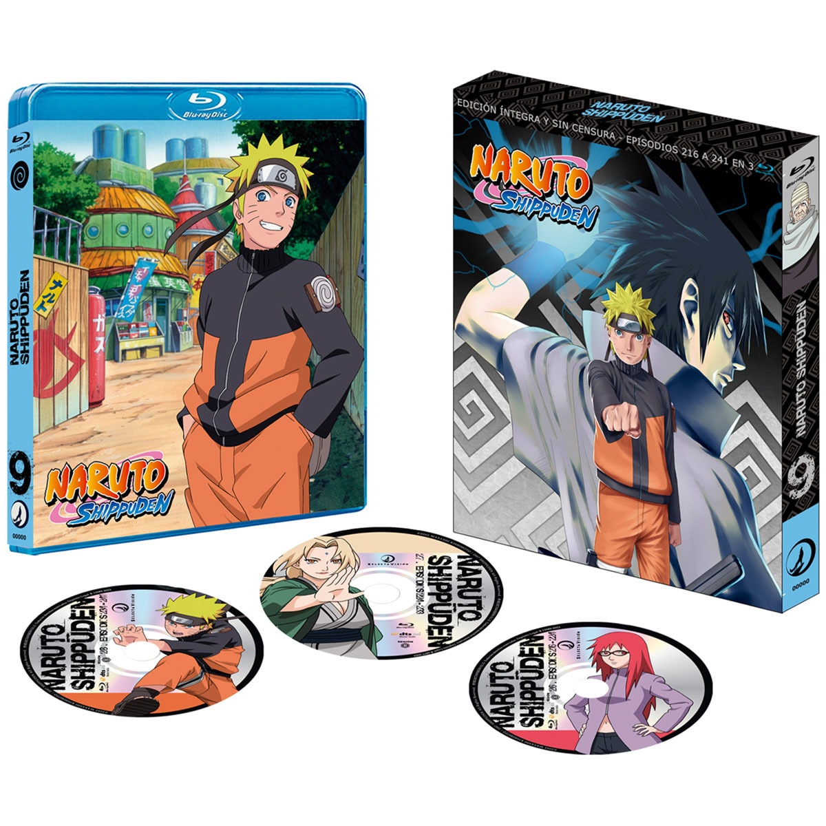 Naruto Shippuden BOX 9 (Blu-Ray) · SELECTA VISION · El Corte Inglés