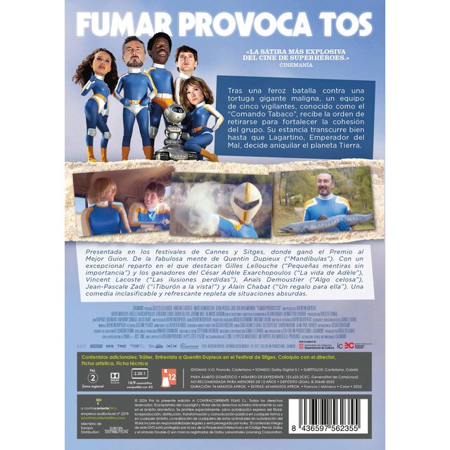 Fumar provoca tos (DVD) · A CONTRACORRIENTE · El Corte Inglés