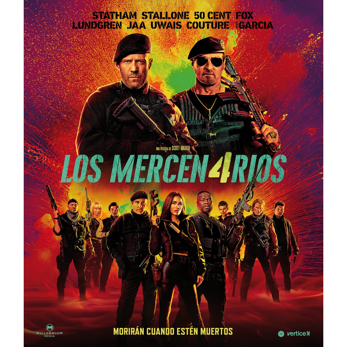 Los mercenarios 4 (Blu-Ray) · VERTICE 360 · El Corte Inglés