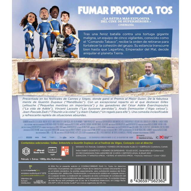 Fumar provoca tos (Blu Ray) · A CONTRACORRIENTE · El Corte Inglés