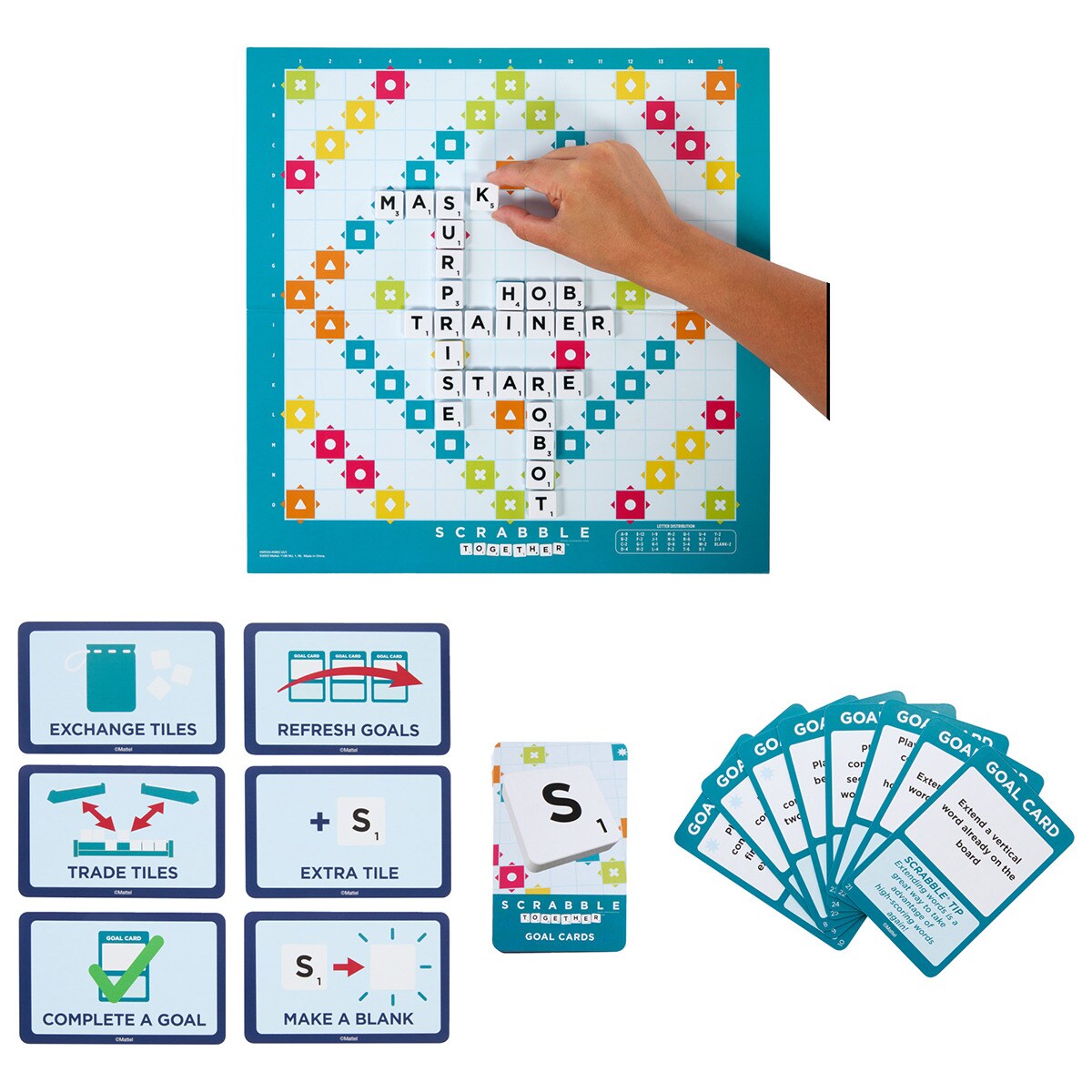 Juego de mesa Scrabble Plus en castellano Mattel Games · Mattel Games ...