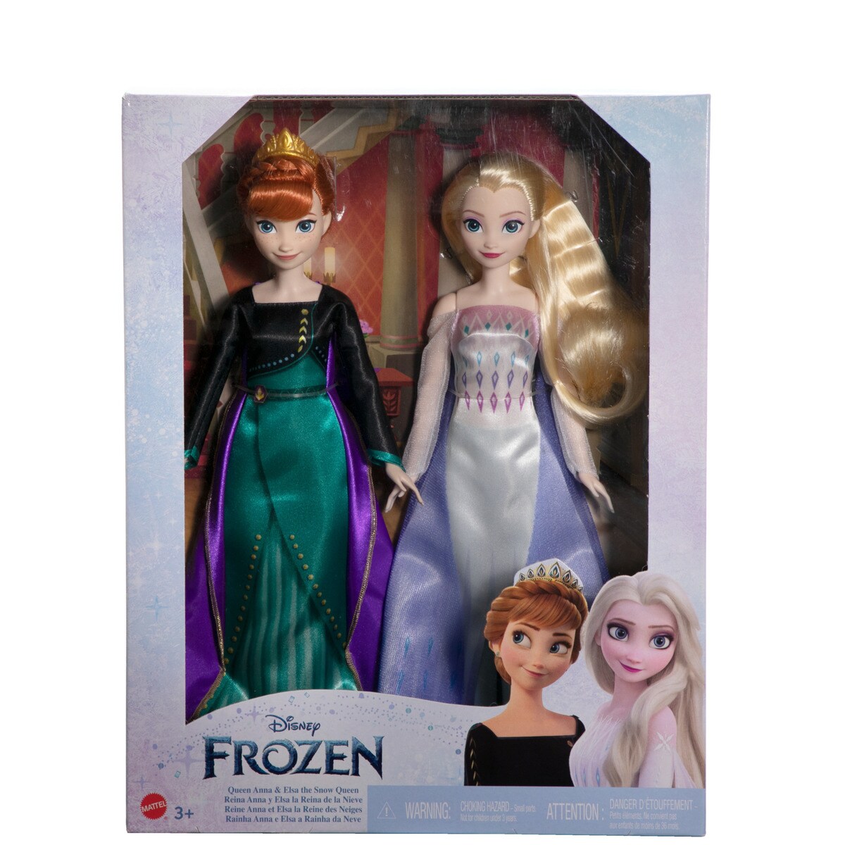 Reinas Elsa y Anna Disney Frozen Mattel · Mattel · El Corte Inglés