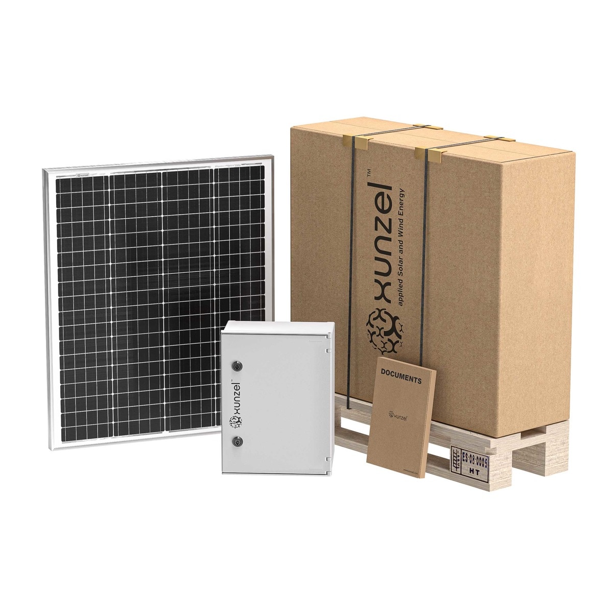 Kit Solar Automatismos SOLARLIFE-PRO-AUT 100W 24V · Xunzel · El Corte ...