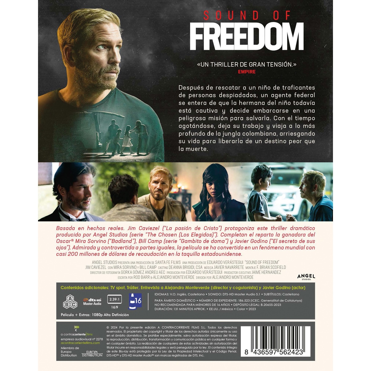 Sound of freedom (Blu-Ray) · A CONTRACORRIENTE · El Corte Inglés