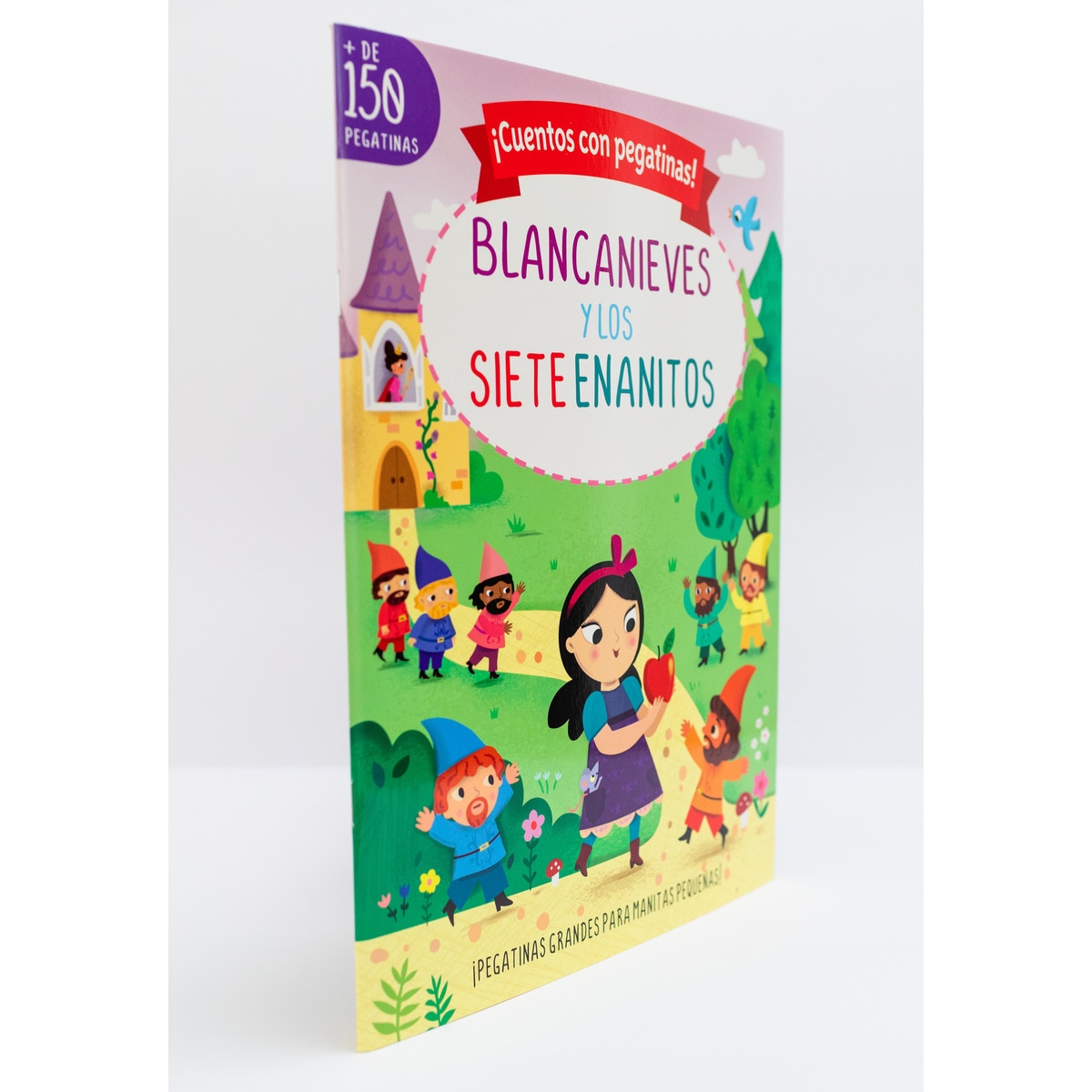 ¡Cuentos con pegatinas! Blancanieves y los siete enanitos (Tapa blanda) · BRUÑO · El Corte Inglés