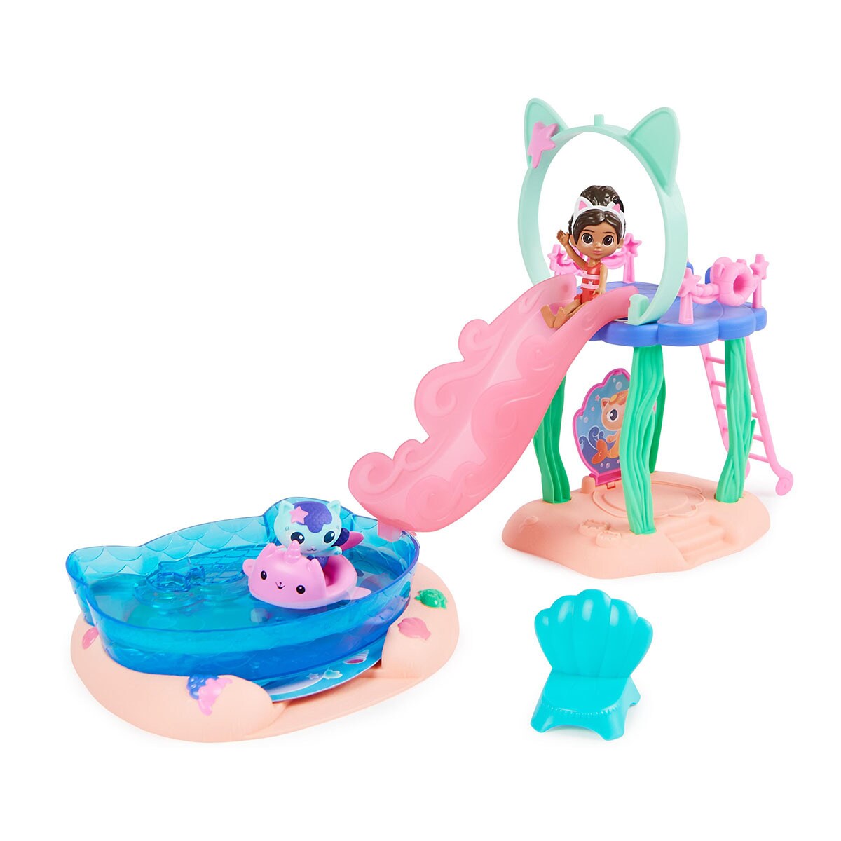 Playset Piscina de Gabby y Siregata Gabby's Dollhouse Spin Master ...