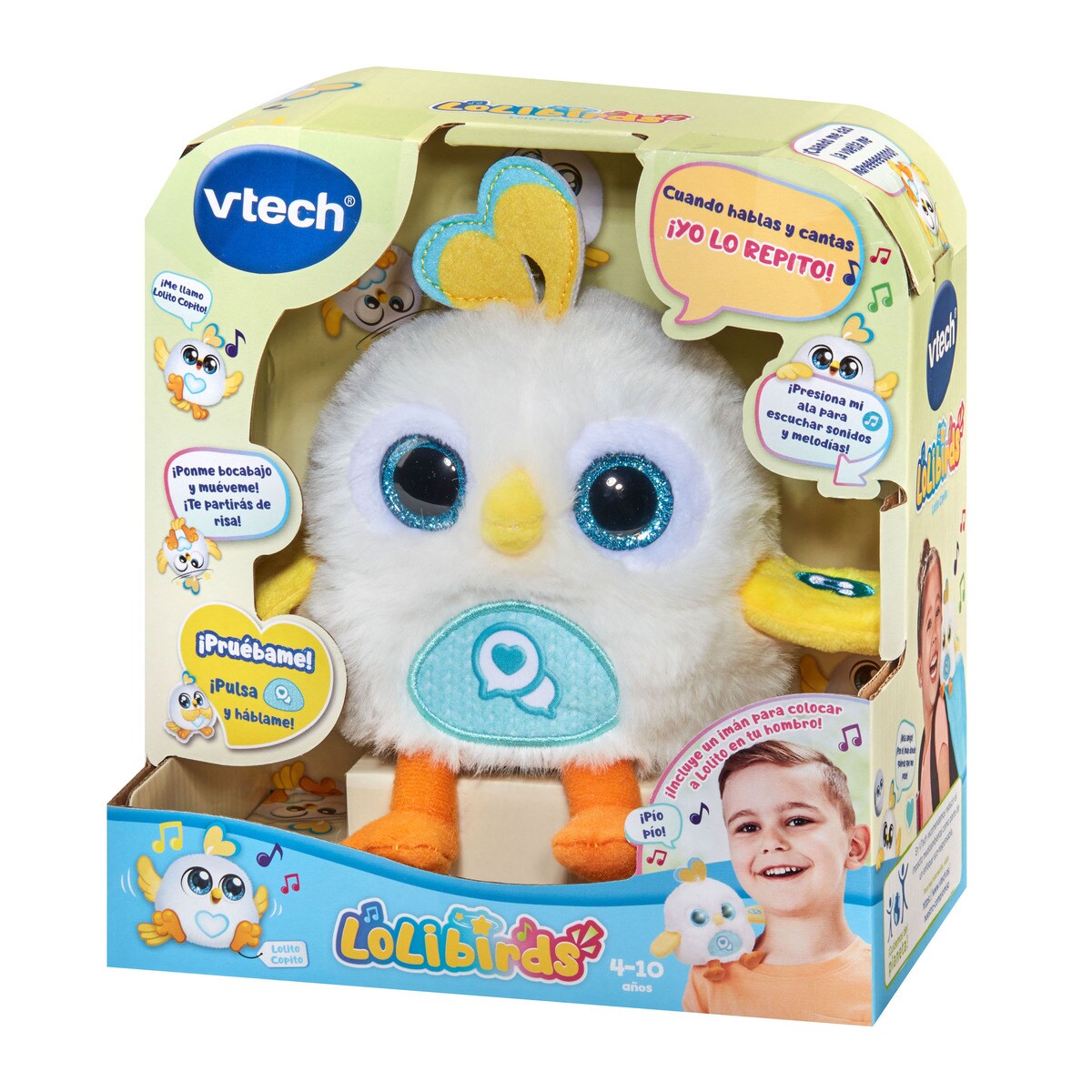 Peluche interactivo LoLibirds Lolito Copito Vtech · VTech · El Corte Inglés