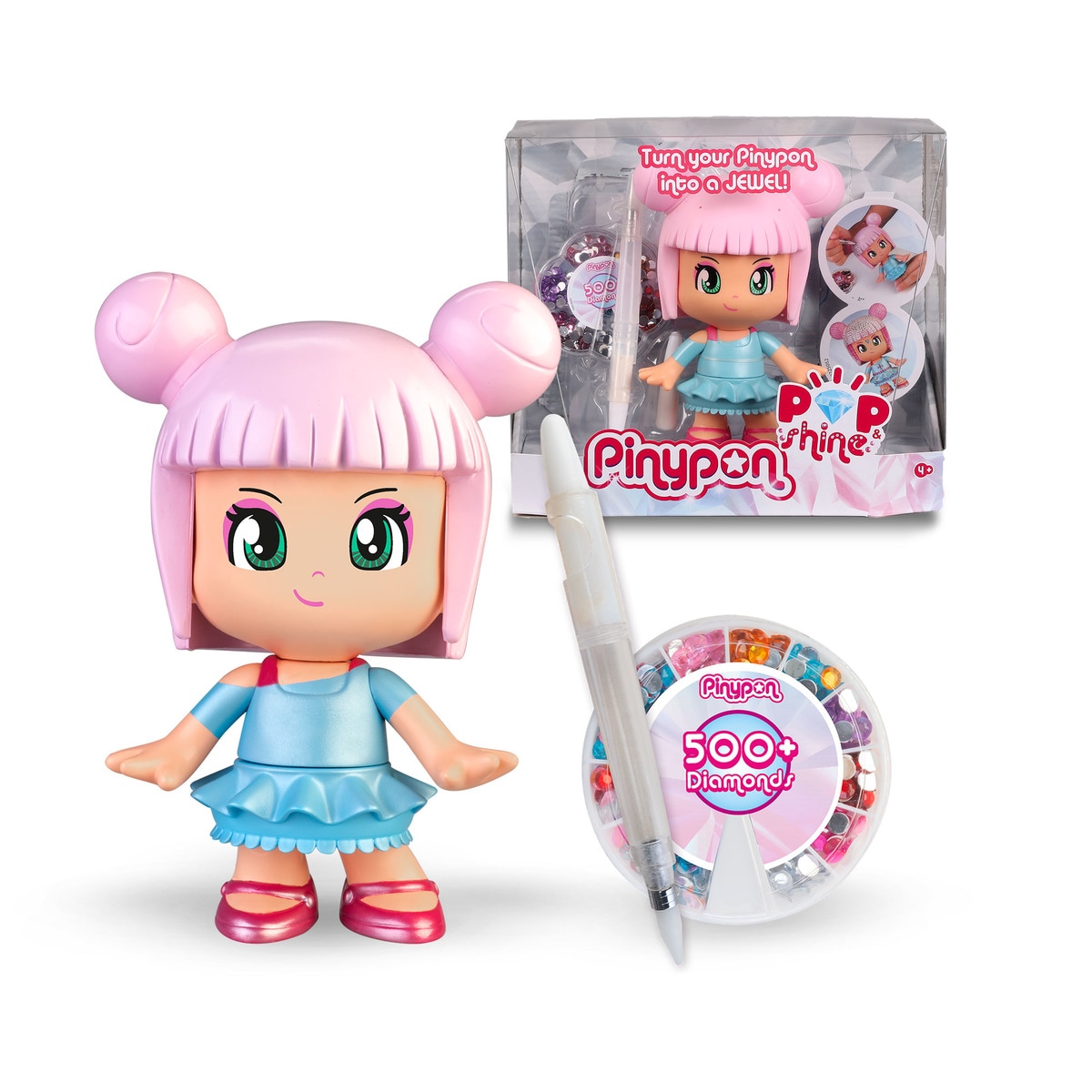 Figura 17 cm Pop & Shine Pinypon · Pinypon · El Corte Inglés