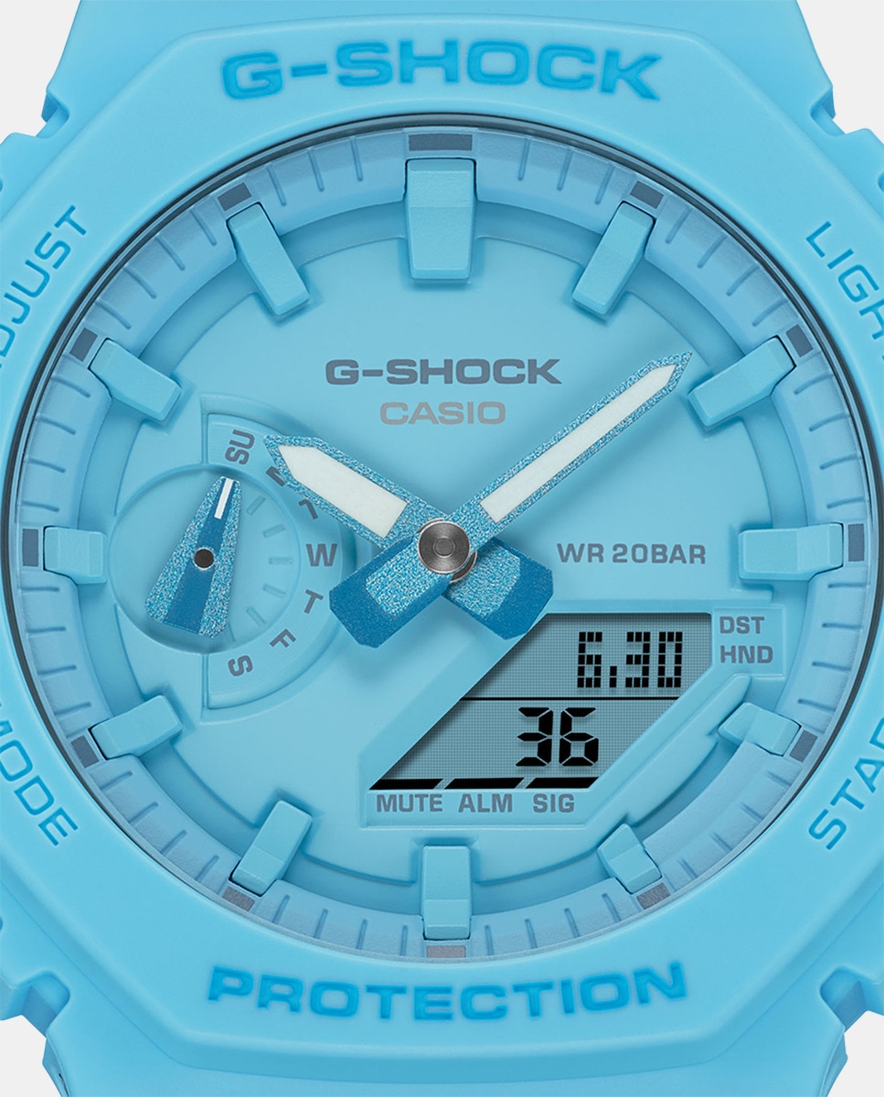 Reloj GA-2100-7A7ER Tone on Tone Sostenible de resina azul Azul Casio ...