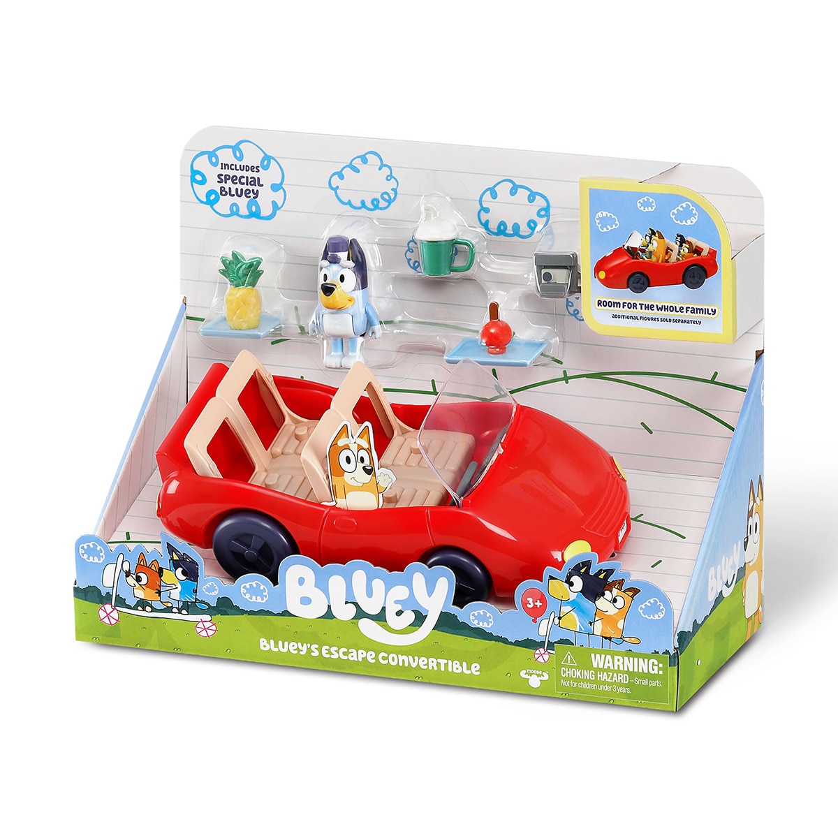 Vehículo convertible Bluey Famosa · Bluey · El Corte Inglés