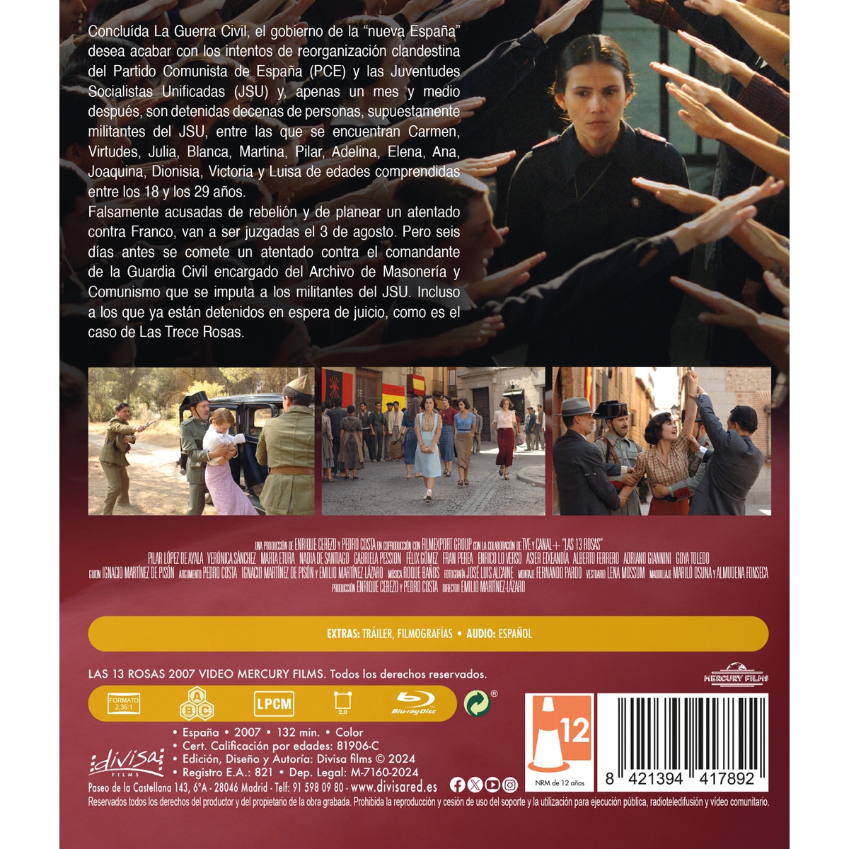 Las 13 rosas (Blu-Ray) · DIVISA RED S.A. · El Corte Inglés