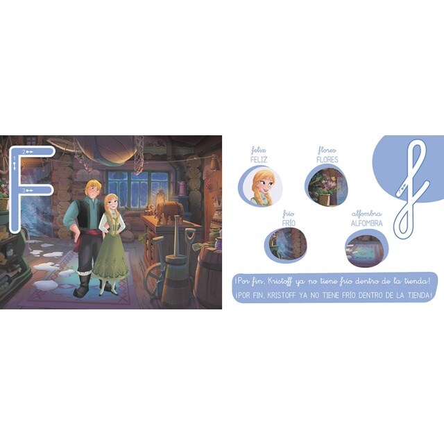 Frozen. F de Frozen. Descubre las letras de la A a la Z (Disney ...