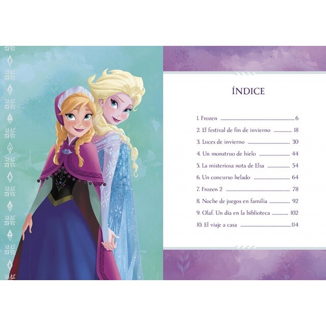 Frozen. 10 historias con actividades educativas (Cuentos Disney) (Tapa ...