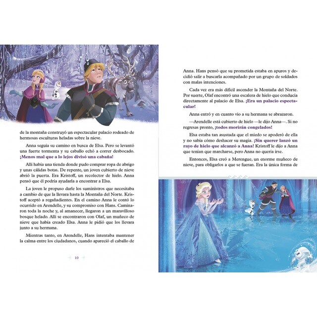 Frozen. 10 historias con actividades educativas (Cuentos Disney) (Tapa ...