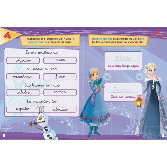 Frozen. Una aventura de Olaf. Libro educativo con actividades (Disney ...