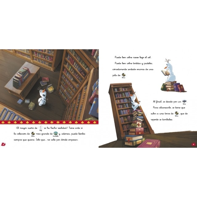 Olaf, un día en la biblioteca. Mis lecturas Disney (Disney ...