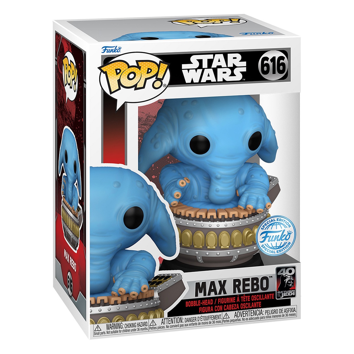 Figura Funko Pop Exc Max Rebo Star Wars · Funko · El Corte Inglés