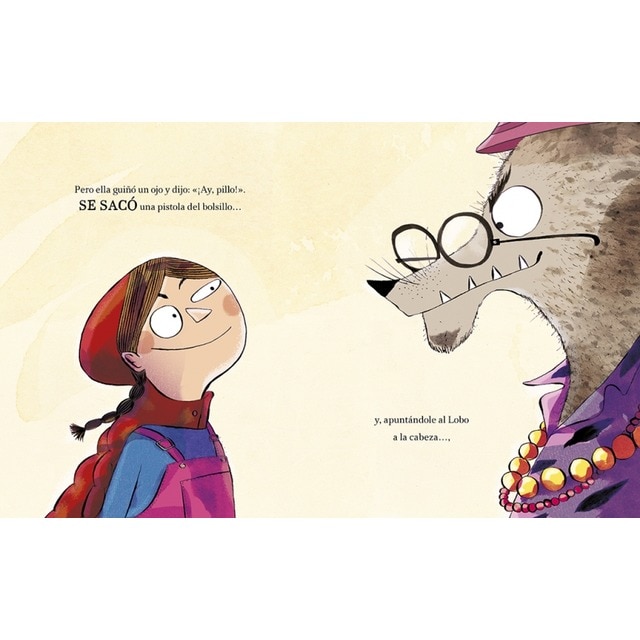 Caperucita roja y el lobo en verso (Colección Alfaguara Clásicos) (Tapa ...